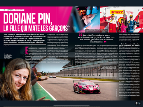 Doriane Pin | Mercedes AMG PETRONAS Junior Driver