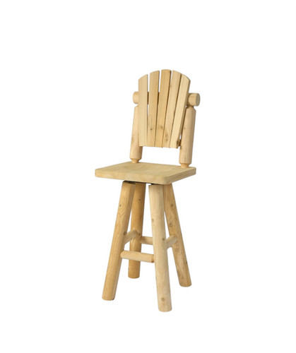 Muskoka Swival Bar Stool | Cinnamon Cabin Co.