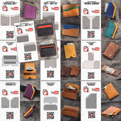 All 13 PDF Templates of Cardholders by STR Handmade | STR Handmade