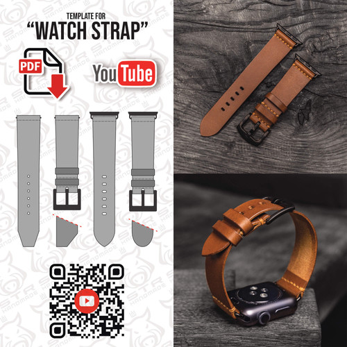 PDF Template Watch Strap | STR Handmade