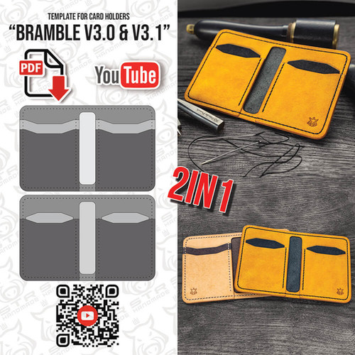 PDF Template "Bramble V3.0 & V3.1" Wallet | STR Handmade