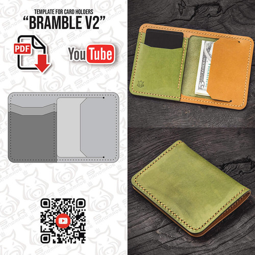 PDF Template "Bramble V2" Wallet | STR Handmade