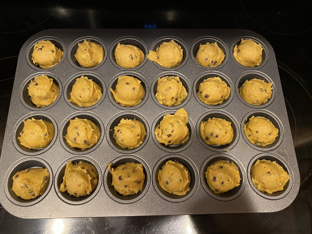 Pumpkin Chocolate Protein Mini Muffins