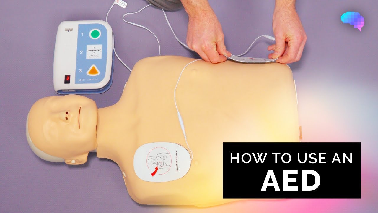 AED (automated external defibrillator) TRAINING | Stlucas