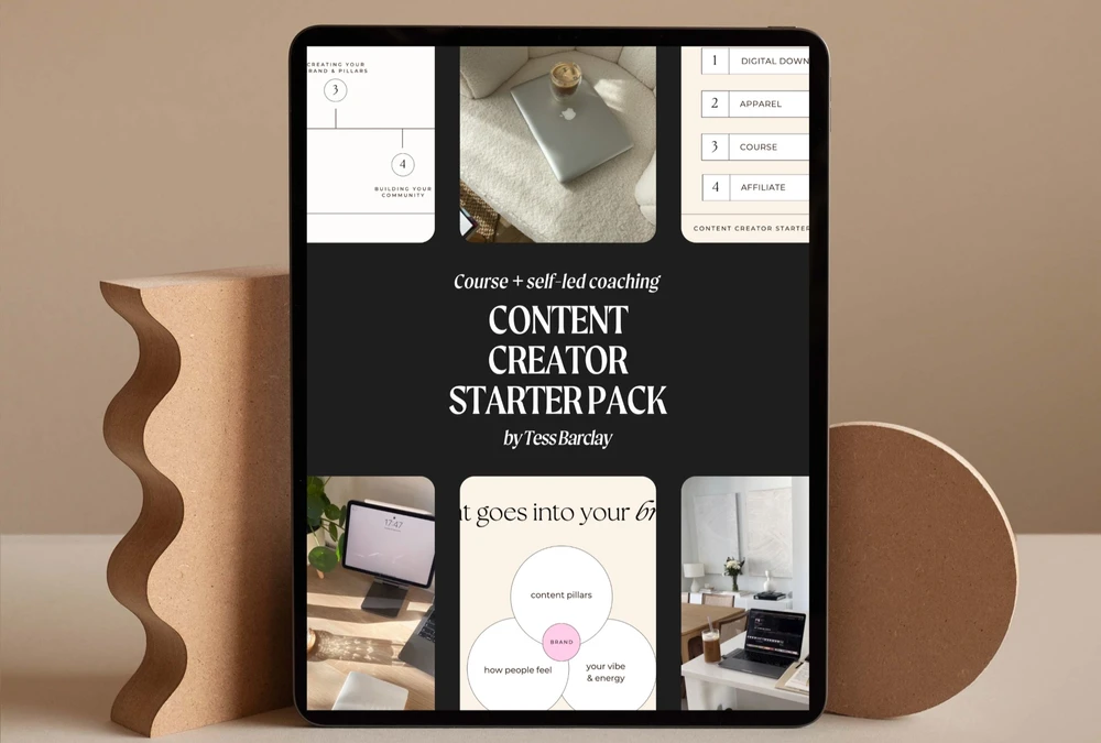 Content Creator Starter Pack | Busy Blooming