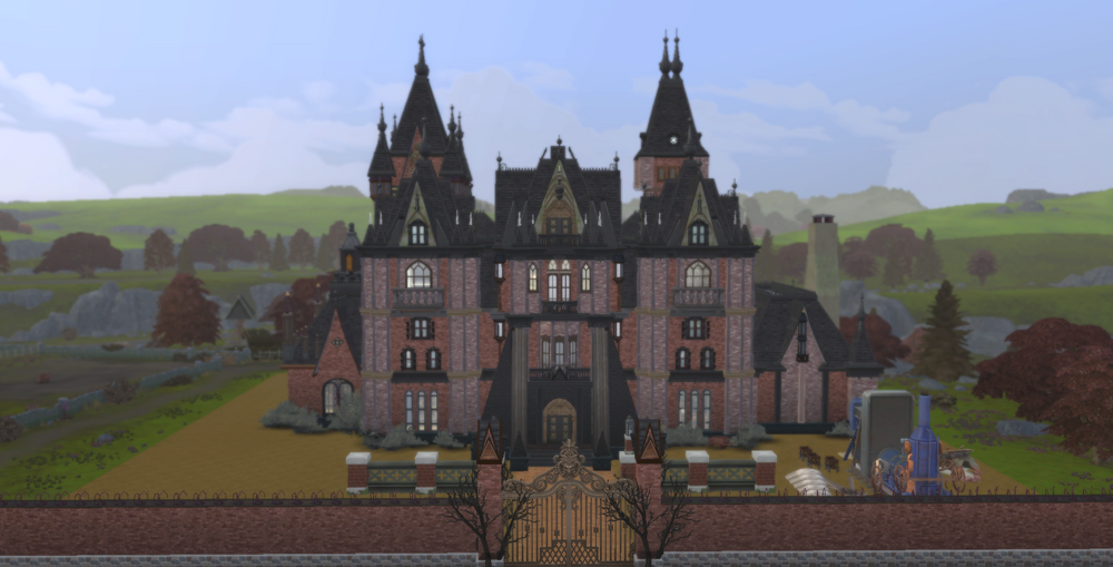 Allerdale Hall ('La Cumbre Escarlata'/'Crimson Peak')