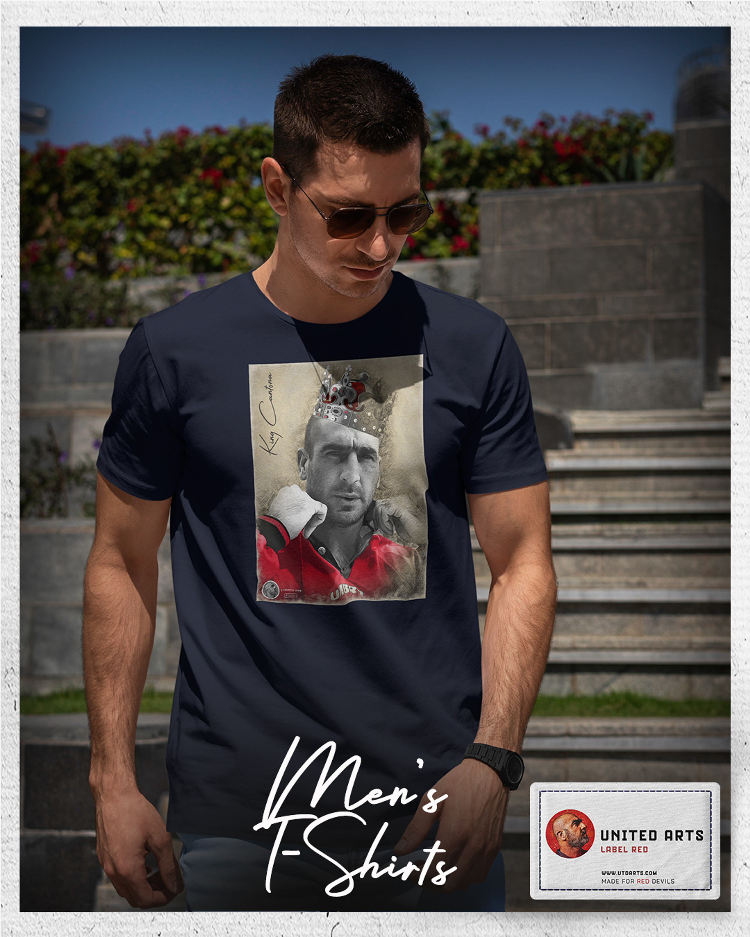 Manchester United T-shirt designs for men | United Arts
