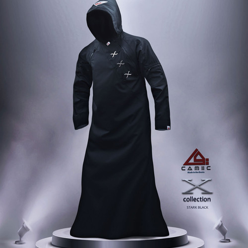 'X' Collection - Black Hoodie | CAMiiC