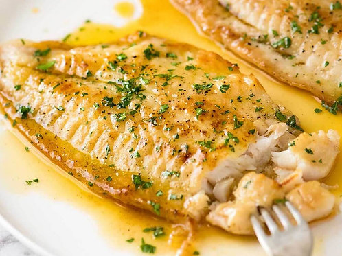 Lemon and Browned Butter Pollock | My Dinner Tonite