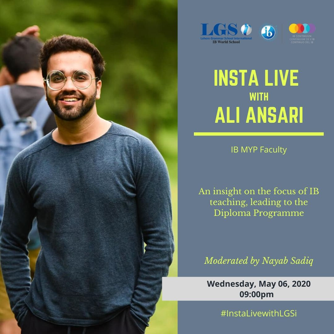 Insta Live with Ali Ansari | lgsinternational