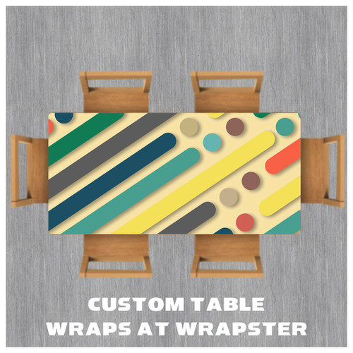 Way to go vinyl table wrap | The Wrap Master