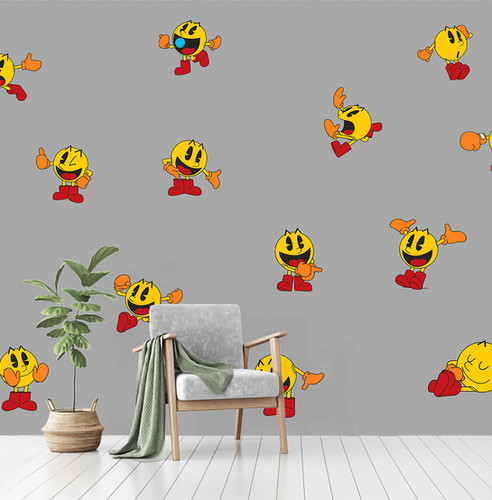 Pacman v2 vinyl wall wrap | The Wrap Master