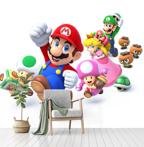 Mario v6 vinyl wall wrap | The Wrap Master