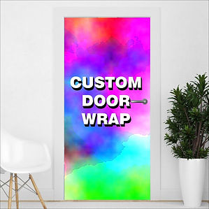 Custom Vinyl Door wraps | Door Graphics | The Wrapster