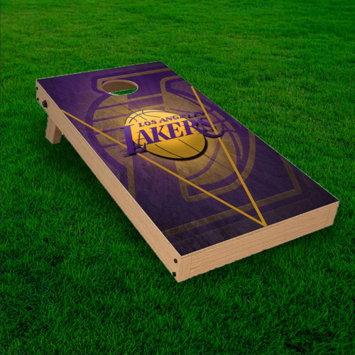 Los Angeles Lakers cornhole wrap (2 prints) | The Wrap Master