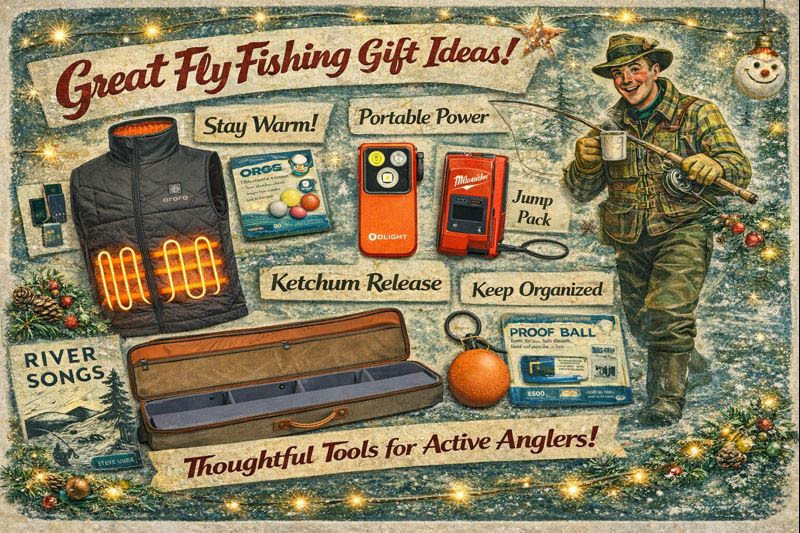 Fly Fishing Gift Ideas, Straight from the Table at Friday Follies