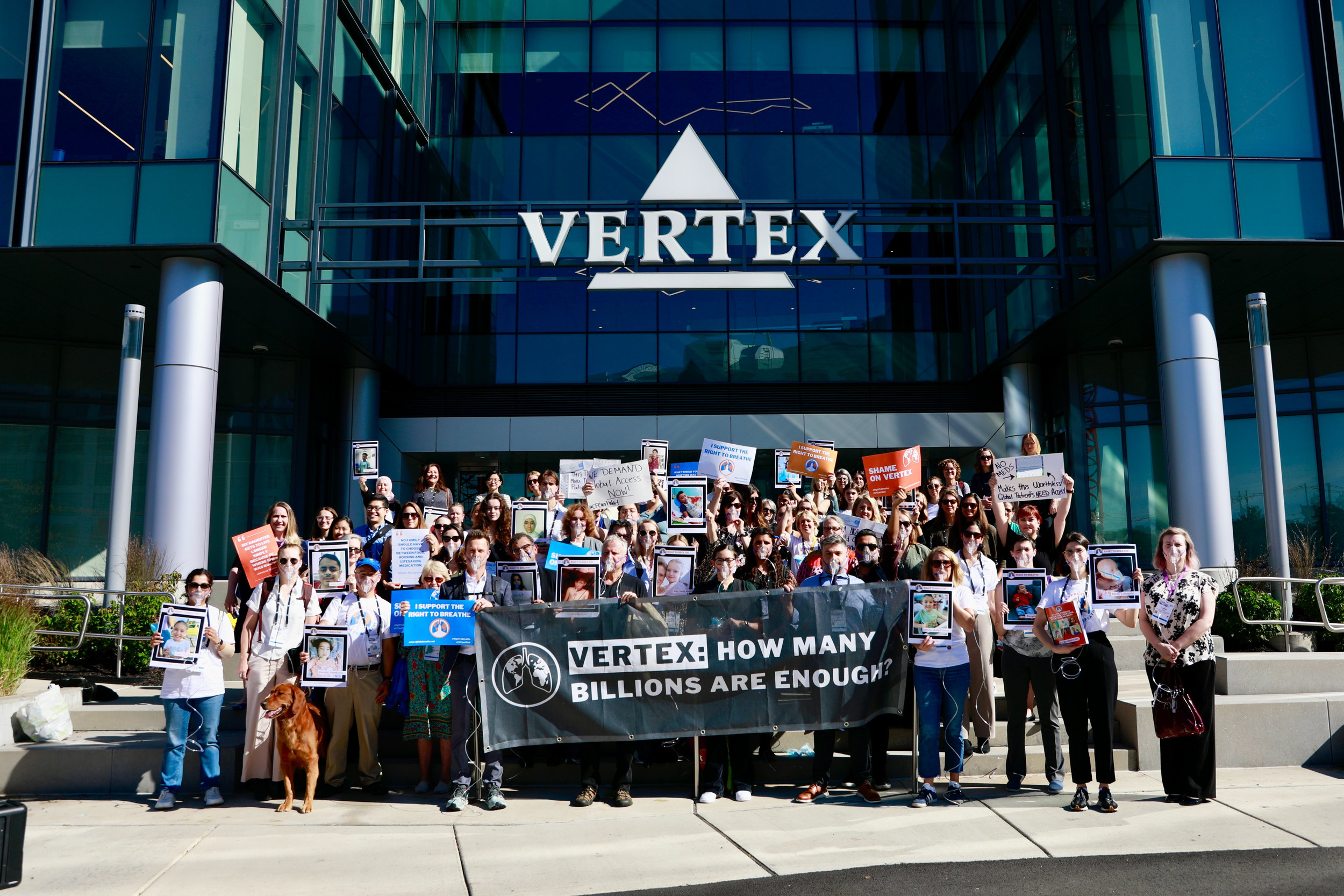 Taking the fight to Vertex’s doorstep
