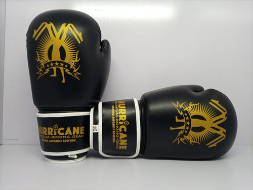Black and Gold Boxing Gloves | Hurricane Sports Ltd