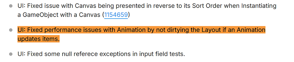 Does using Animator in Unity UI cause performance issues? Does using Animator in Unity UI cause performance issues?