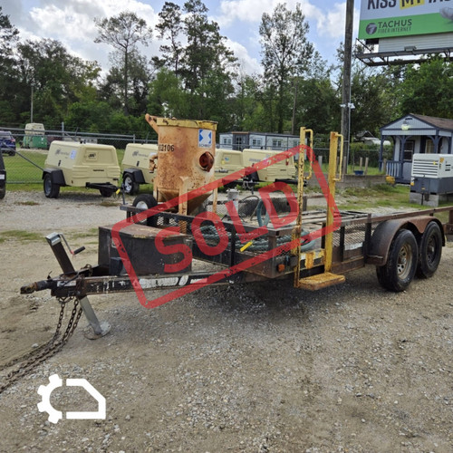 Sandblasting POT +Trailer 14FT | Ngb Equipment Llc