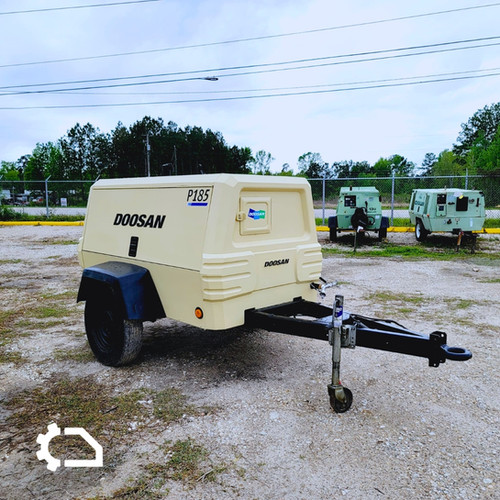DOOSAN P185 PORTABLE AIR COMPRESSOR | Ngb Equipment Llc
