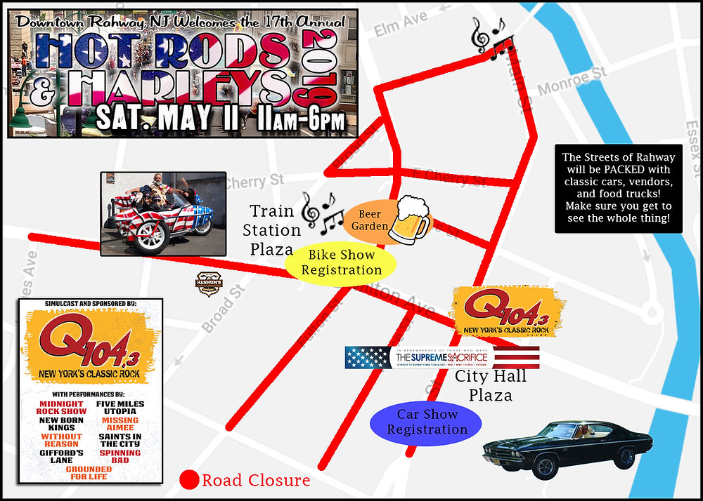 Here's the map to this year's event!