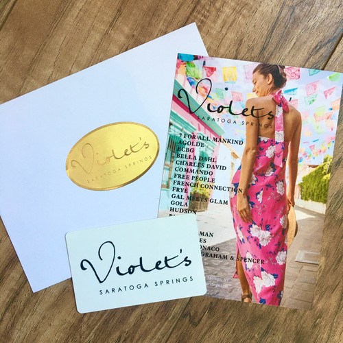 Gift Card (Personalized) | Violet's of Saratoga