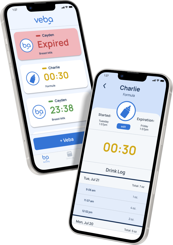 Veba Milk and Formula Tracking