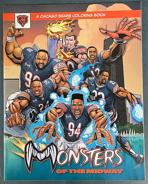 chicago bears coloring pages