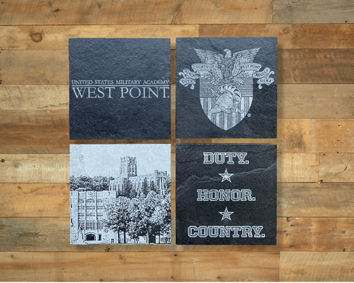 West Point Coasters (Set of 4) | Rock the USA