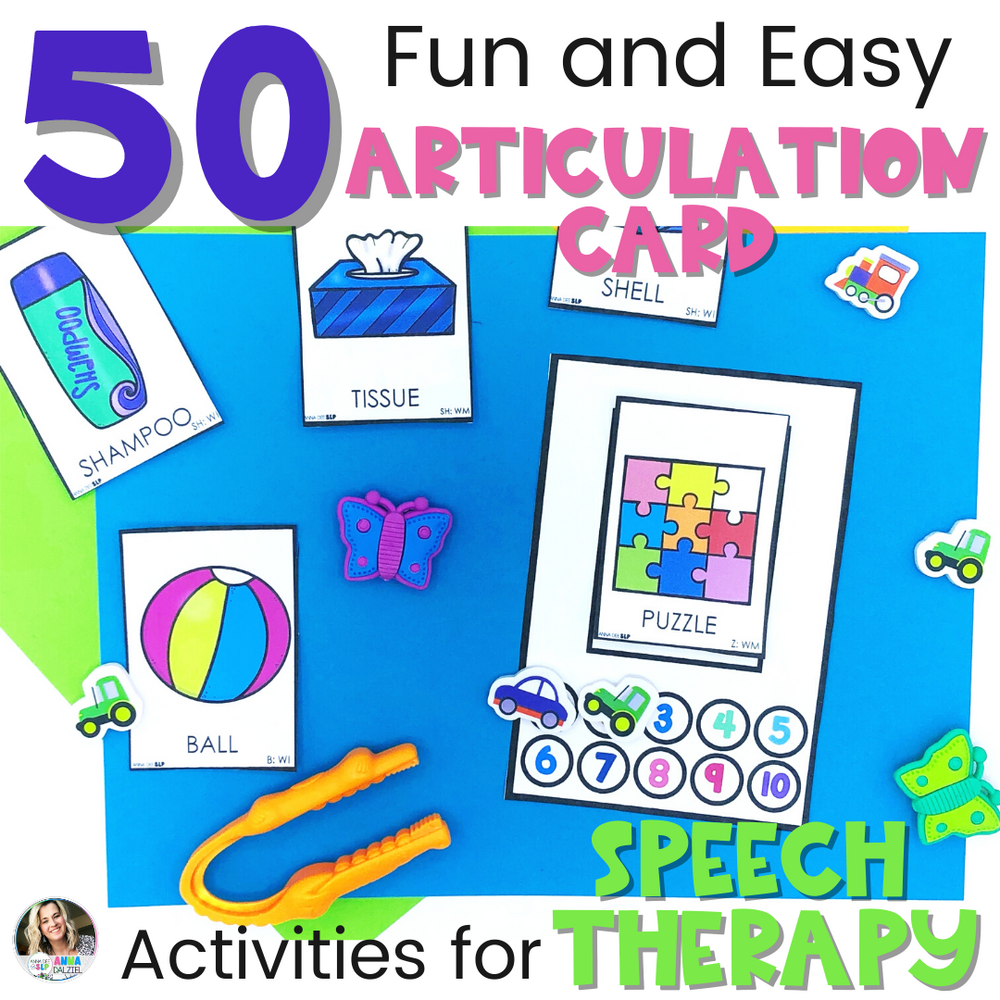 50 Fun And Easy Articulation Activities For Speech Therapy 50 Fun And Easy Articulation Activities For Speech Therapy