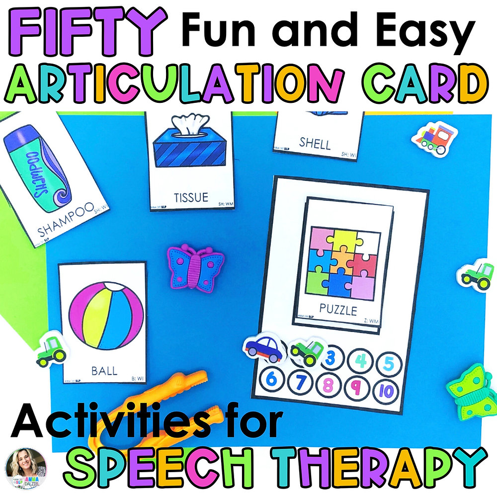 50 Fun and Easy Articulation Activities for Speech Therapy