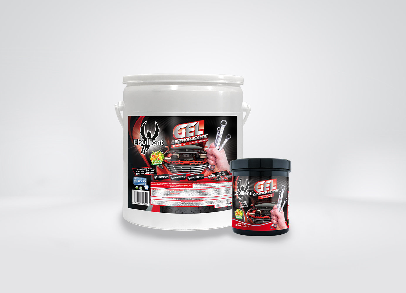 Gel Desengrasante de Manos