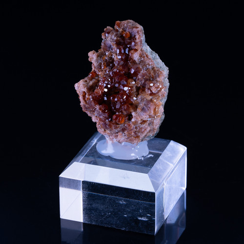Granat mit Diopsid - Piedmont Italien