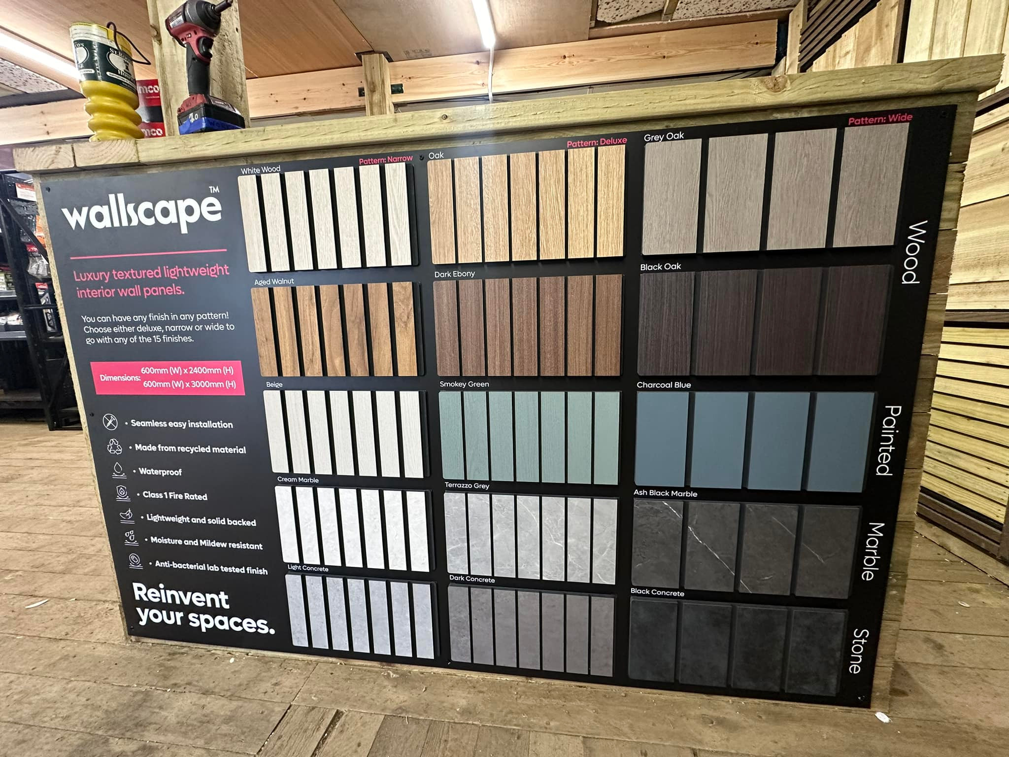 Internal Cladding from Rowswood Timber - Landscaping Supplies in Warrington