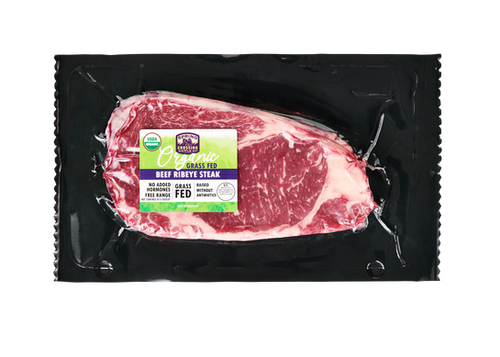 Organic Grass Fed Beef Ribeye Steak | Spring Crossing