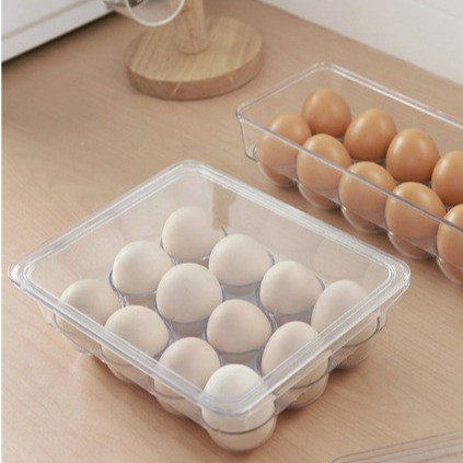 Clear Egg Organiser Box | Lovesome Labels