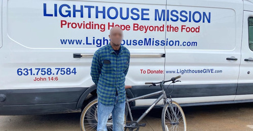 Give A Bicycle For A Homeless Person Lighthouse Mission