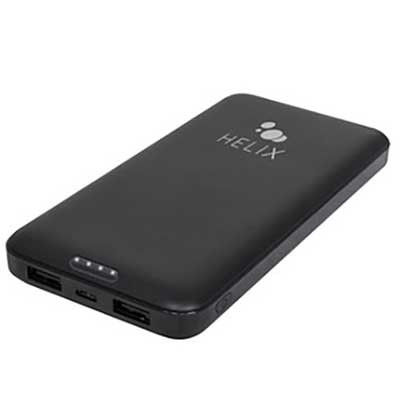 Helix Power Bank 10,000 w/USB-C and Dual USB-A Ports 8/cs | Concierge ...