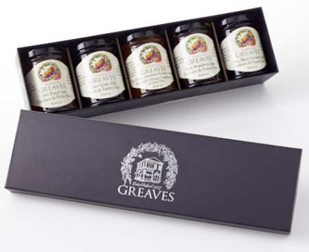 Greaves Deluxe Jam Gift Set - 5x64ml - case of 12 | Concierge Connection