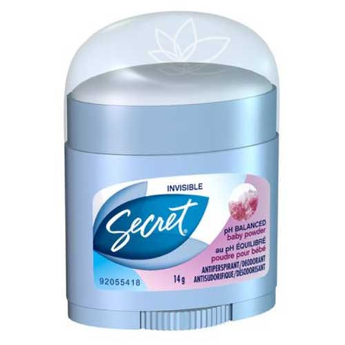 Secret Antiperspirant Baby Powder - 14g – 12 per case | Concierge ...