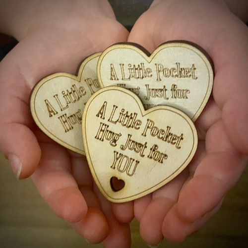 Little Pocket Hugs, pack of 20 | Crafty Farmwife