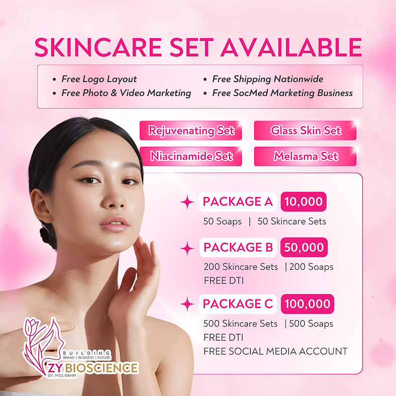 ZY BioScience Skin Care Private Label - Rebranding| ZY SHOP WorldWide ...