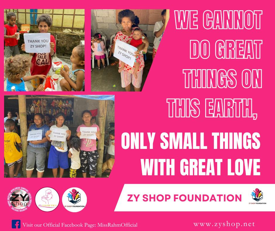 💙 Introducing ZY Shop Foundation: Empowering Lives, Building Futures 💙