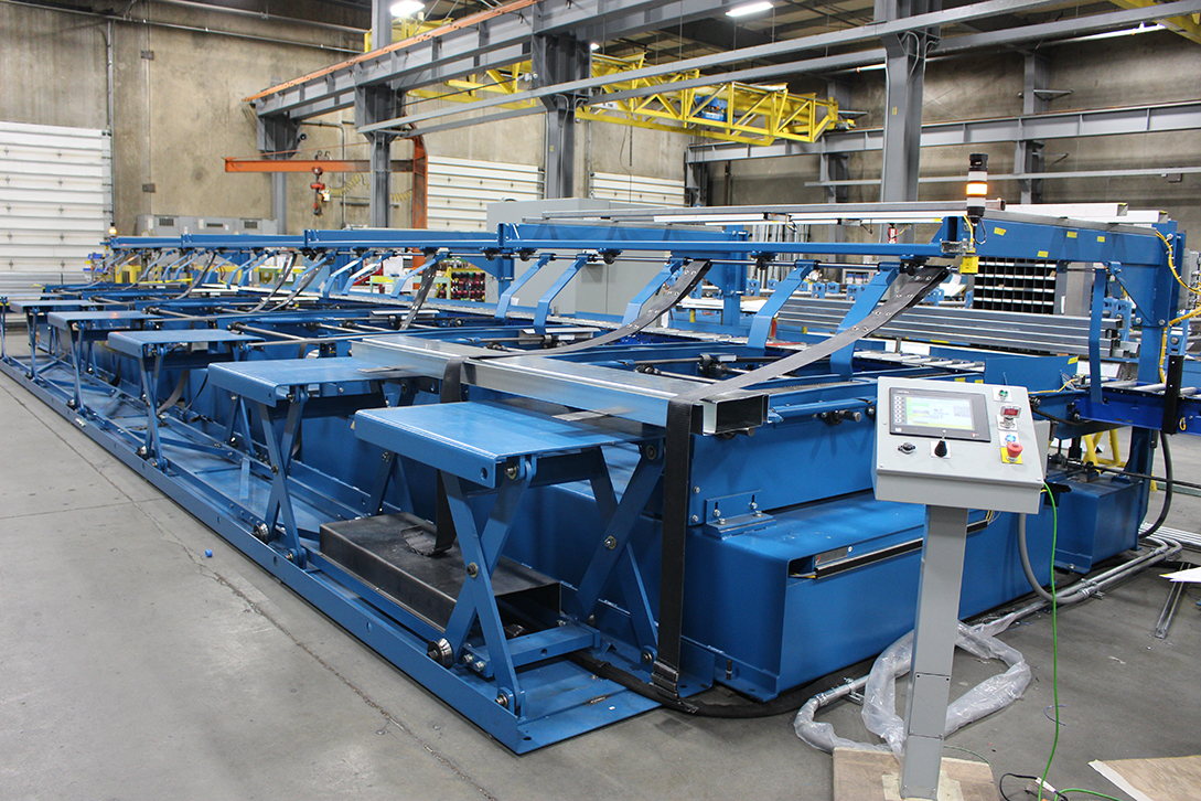 ASC C/Z Automated Purlin Stacker (Patented)