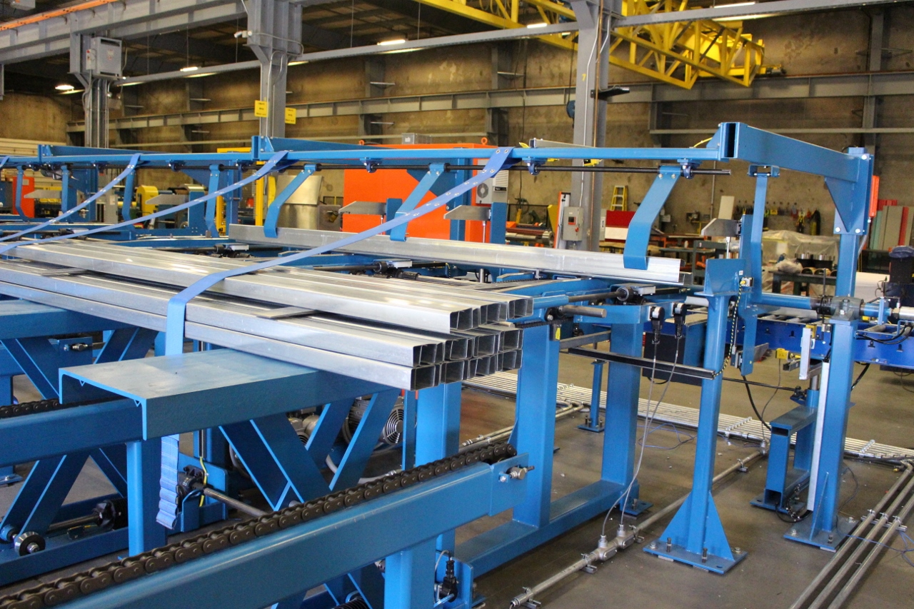 ASC C/Z Automated Purlin Stacker (Patented)