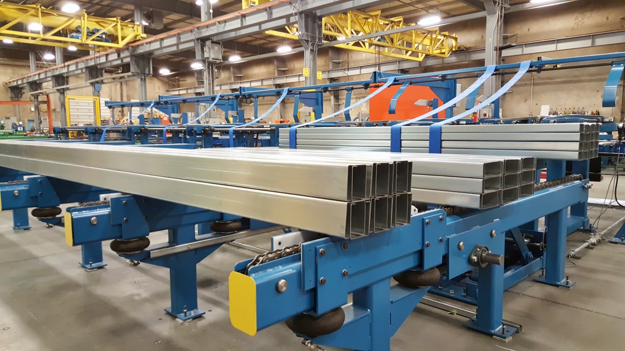 ASC C/Z Automated Purlin Stacker (Patented)