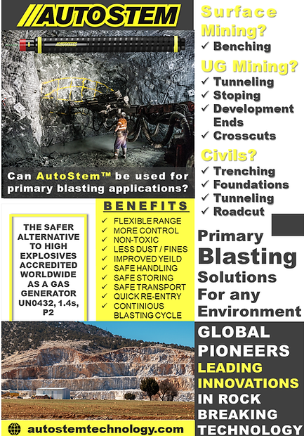 AutoStem | Rock Breaking Cartridges | Australia