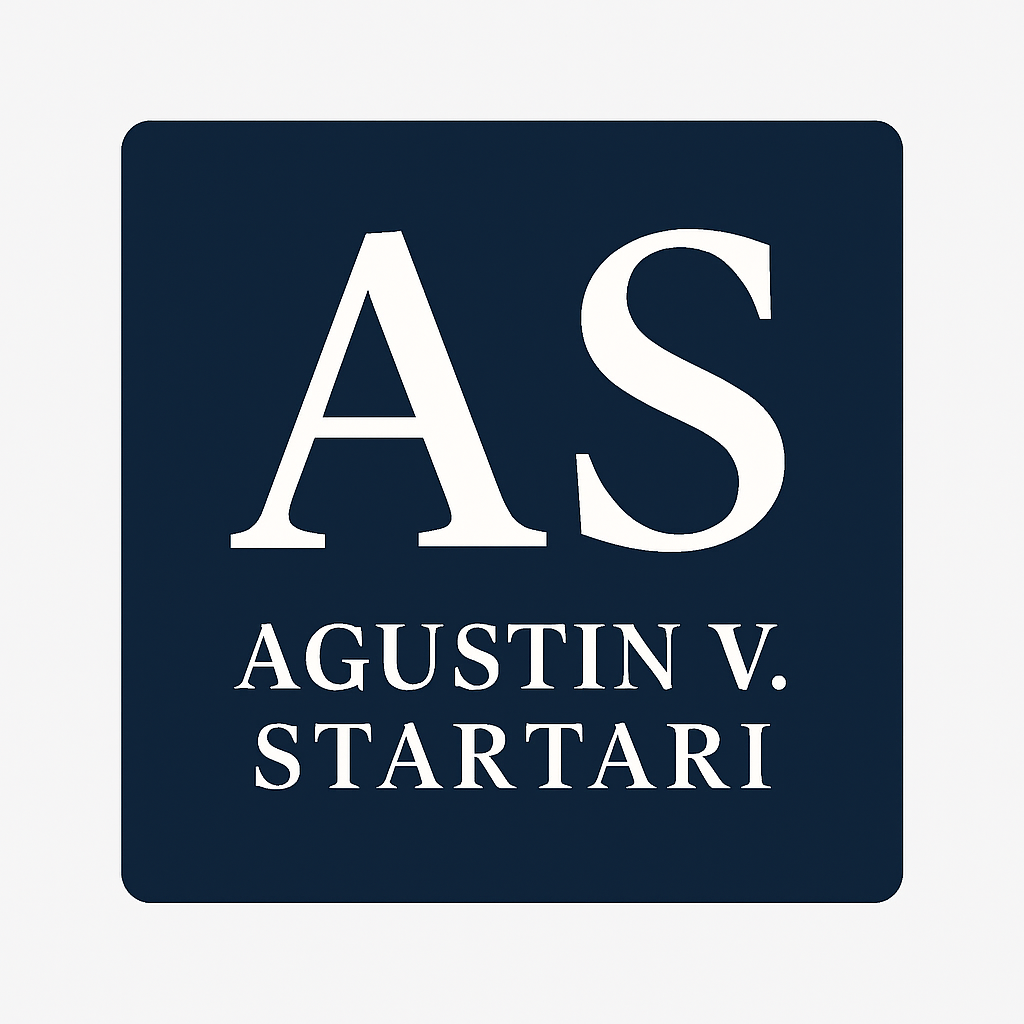 Entrada | Agustin V. Startari