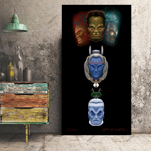 Mataora me Niwareka - Canvas | Arts Elemental